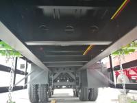 China Steel Second Hand Flatbed Trailers 40 Feet 3 Axle 40 Ton for sale