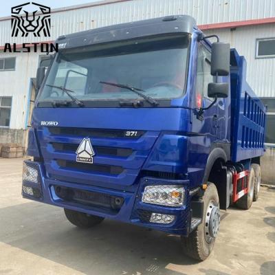 China Used Sino Howo Construction Tipper Trucks Refurbished With 10 Tire for sale