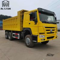 China Used Sinotruk Howo Dump Trucks 375hp Left Hand Driving for sale
