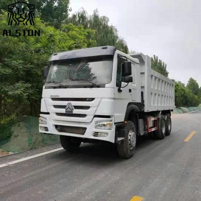 China Howo 6x4 Second Hand Dumper Truck 6 Cylinder for sale