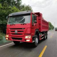 China Bucket Used Howo 6x4 Tipper Truck 371HP 18.6M3 With 12.00R20 Tire for sale