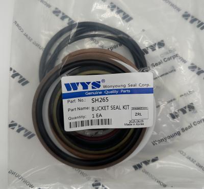 China WYS Original Parts SH265 High Quality Excavator Repair Parts Bucket Seal Kit For C KOMATSU HYUNDAI HITACHI for sale