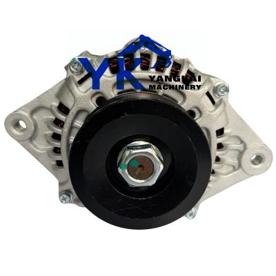China Genuine Generator for 4JG1/ZAX70/SANY75/90/SK70 - 24V High Efficiency Excavator Alternator for sale
