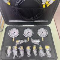 China C Hitachi Komatsu  Hydraulic System Pressure Test Tee Fitting Kit 24 Pcs For Excavator for sale
