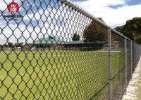 China 9 Gauge Chain Link Mesh Fence Galvanized Wire Security for sale
