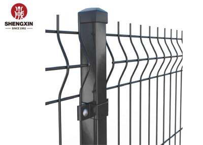 China 16g Square Post 4 Ft Welded Wire Fence 3d Curved Panel Garden for sale