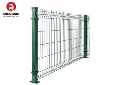 China Green Galvanized 4.50mm Welded Fence Iron V Wire Mesh for sale