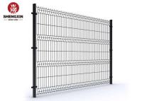 China Hot Galvanized 5 Foot Metal Wire Fence , 3d Curved Welded Wire Mesh Garden Fence for sale