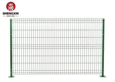 China 12 Gauge Metal Wire Fence 3d Green Bending Welded Mesh Panel For Home Garden for sale