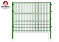 China Backyard Garden Fence Plastic Coated Wire Mesh Panels Iron 3d 10 Gauge for sale