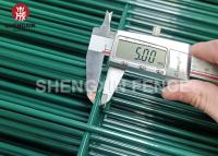 China Backyard Garden Fence Plastic Coated Wire Mesh Panels Iron 3d 10 Gauge for sale