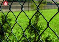 China 2.5m Height Galvanized Cyclone Chain Mesh Fencing 50x50mm for sale