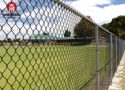 China Galvanized Black Farm 2.5 M Chain Link Mesh Fence 6ft 7ft 8ft for sale