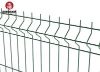 China Galvanized 3d Wire Fence Welded Steel Single Mesh Garden Sports for sale