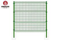 China Galvanized 3d Wire Fence Welded Steel Single Mesh Garden Sports for sale