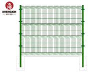 China Curved Panel Garden 3d Wire Fence European Standard Powder Coating for sale