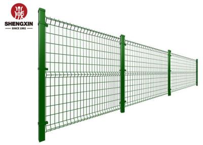 China Pvc Welded Curved Mesh 3d Wire Fence 200x50mn For Public Buildings for sale