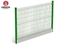 China 3d Curvy 5mm Wire Mesh Welded Fence V Profile Panels For Highway for sale