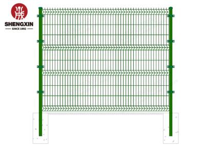 China Pvc Coated 3d Wire Fence Bending Curved Panel Designs For Gardens for sale
