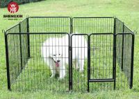 China 6 Pcs Dog Exercise Pens Outdoor Fences Galvanised Welded for sale