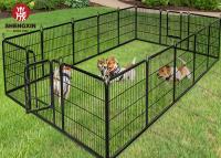 China Pet 8 Panel Dog Fence Portable Foldable Outdoor for sale