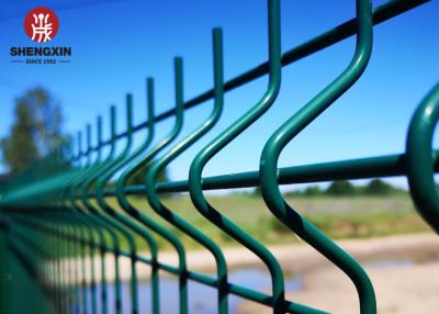 China Highway 200x50mm Curved Welded Wire Mesh Fence 3d for sale