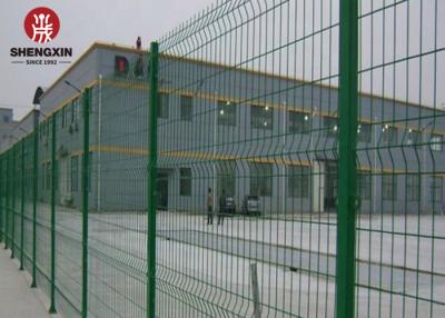China Round Post 3d Welded Wire Fence Hot Dipped Galvanized Panel for sale