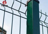 China Peach Post 3d Wire Fence Hot Dipped Galvanized Pvc Coated for sale