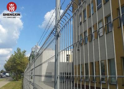 China Bending Welded Square Post 3d Wire Fence Pvc Coated Steel Mesh Curved Panels for sale