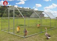 China Metal Door Chicken Coop Run Walk In Pet Cage Coop For Dog Rabbit Hen 2mx3m for sale