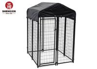 China Large Medium Outdoor Dog Kennel With Waterproof Covered for sale