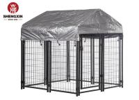China One Door 3mm Heavy Duty Welded Wire Dog Kennels Wire Mesh Plate for sale