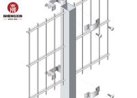 China Double Wire Fence 656 868 Galvanized Welded Mesh 2D Fence Panels for sale