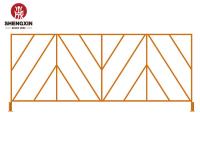 China Customized Metal Crowd Control Barrier For Marathon for sale