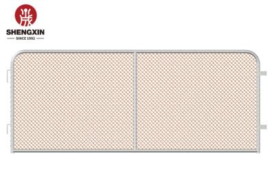 China Zinc Coated Chain Link Temporary Fence 1.2m 1.8m 2.4m for sale