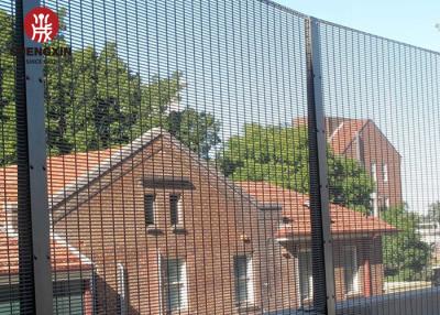China SGS CE Durable Welded 358 Anti Climb Wire Mesh Fence 2.4m for sale