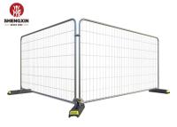 China 3.0mm Portable Temporary Fence Panels 3500mm Length For Construction Event Sites for sale