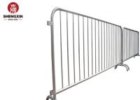 China Height 1.0m Crowd Control Fencing Aging Resistance For Construction Sites for sale