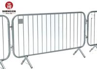 China 2.4*1.5m Heavy Duty Traffic Road Barrier Pedestrian Safety Barriers Pallet Packing for sale
