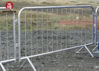China Sunshine Resistance Crowd Barrier Fence Temporary Road Safety Barriers 2.5m for sale