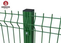 China Hot Dipped Galvanized 3d Welded Wire Mesh Fence Panel 830mm-2430mm Height for sale