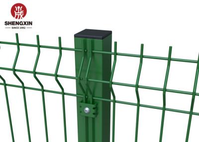 China Hot Dipped Galvanized 3d Welded Wire Mesh Fence Panel 830mm-2430mm Height for sale