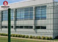 China RAL7016 Color Garden 3d Welded Mesh Fencing 1.63m 1.83m Square Post for sale
