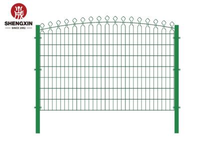 China 2D Panel Double Wire Welded Fence 656 868 Twin Wire Mesh Fencing 2.5m for sale