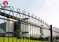 China PVC Coated Green Double Wire Mesh Fence panel 1230mm 1430mm  For Garden for sale