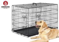 China Custom Assembled 14in-50in Metal Dog Cage Outdoor Big Dog Crates Rustproof for sale