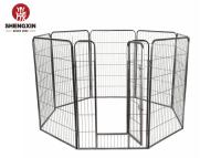 China Rustproof DIY Pet Animal Exercise Pen 6-20 Panels Metal Dog Cage for sale