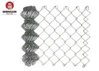 China 2.5mm Galvanized Chainlink Wire Fence 8 Foot Chain Link Fence  Customizable for sale