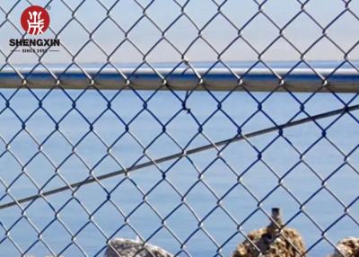 China 60x60mm Galvanized Cyclone Wire Mesh Roll Diamond Fence Mesh For Playground for sale