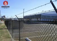 China Customization Security Pvc Coated Chain Link Mesh Fence  Anti Corrosion for sale